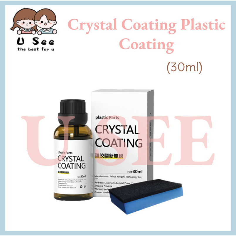Crystal Coating Plastic Coating 30ML | Shopee Malaysia