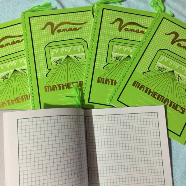VANDA Mathematics Notebook Math notebook 80lvs spiral | Shopee Malaysia