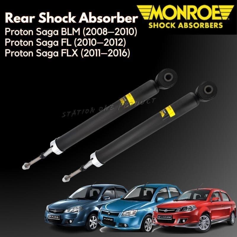 High Quality*Proton Saga BLM FL FLX VVT Original Monroe Front and Rear ...