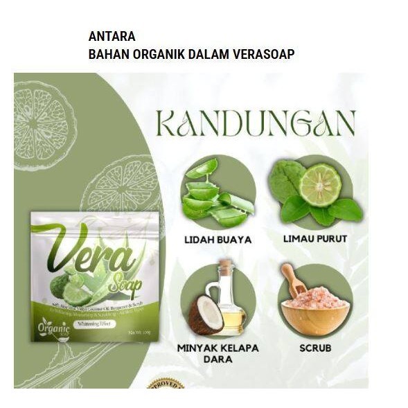 sabun vera soap terbaru khas untuk daki dan tanggalkan sel kulit mati ...