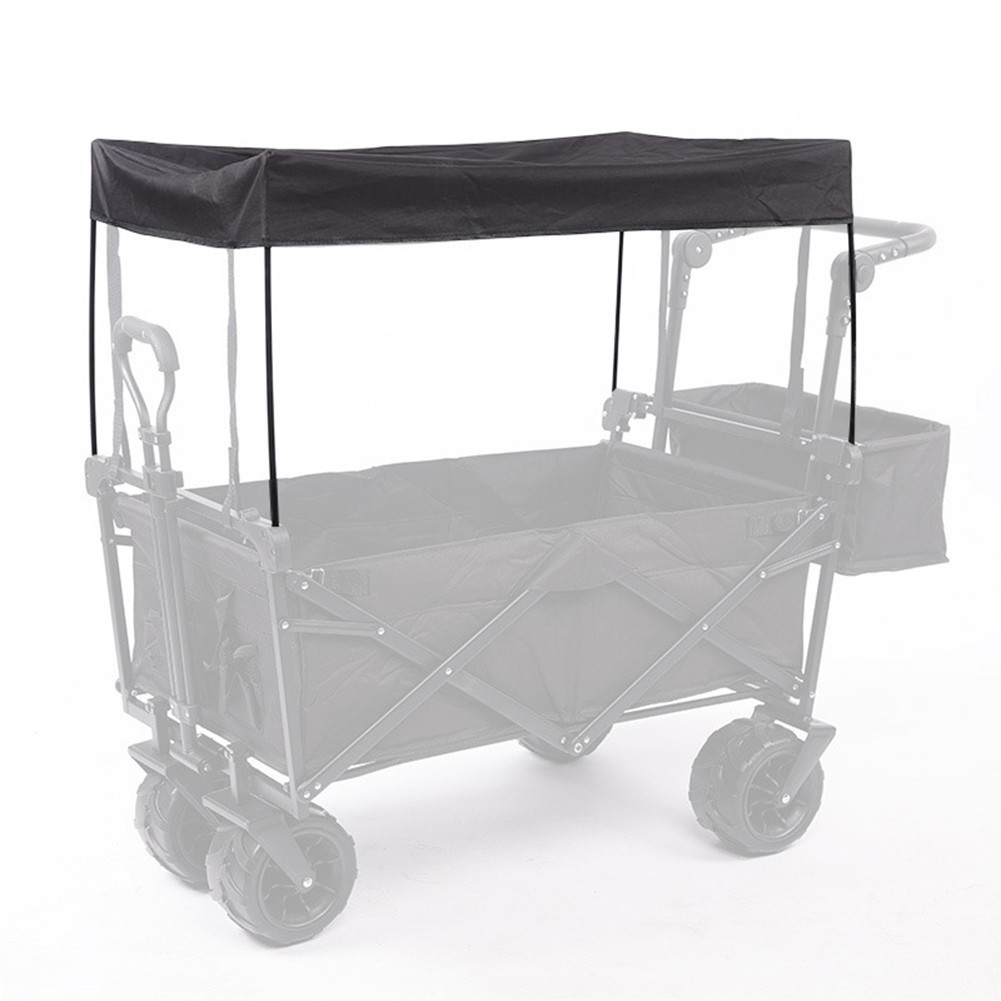 Awning Canopy for Garden Wagon Attachment Sun Shade Cover for Trolley ...