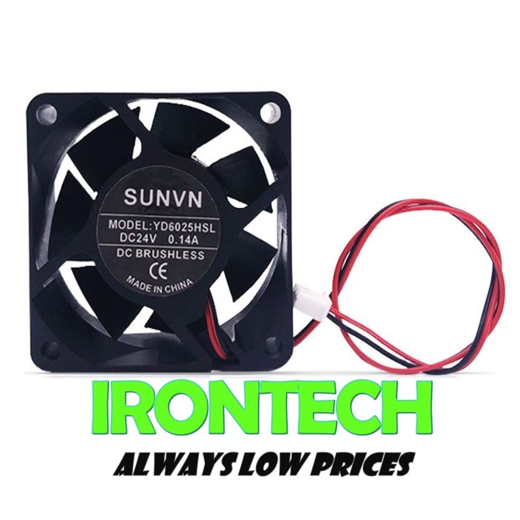 6010 6015 6020 6025 6cm 2pin 2 pin DC 5V 12V 24V 6cm Fan Oily Bronze Sleeve Bearing Silent ...