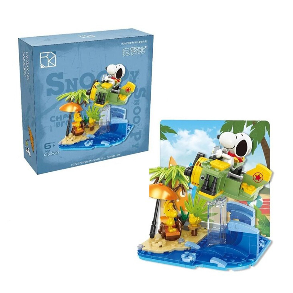 Snoopy Blocks Peanuts Worldwide Plane | Shopee Malaysia