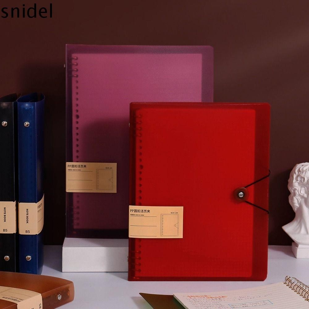 SNIDEL A5/B5/A4 Binder Cover, Inner Cover Notebook Binder Loose Leaf ...