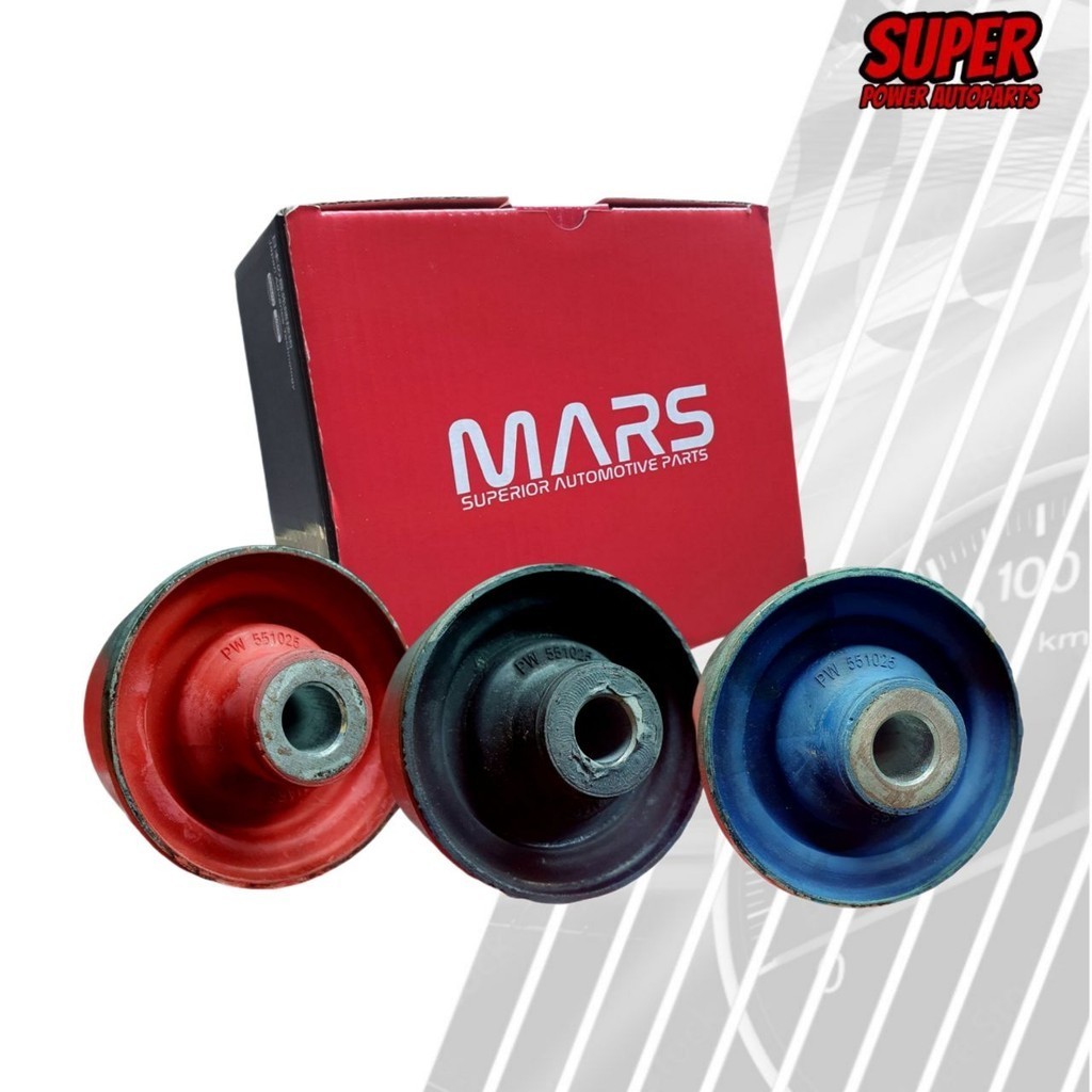 (FULL RUBBER / SILICONE) MARS REAR TRAILING ARM BUSH - WIRA GEN2 ...