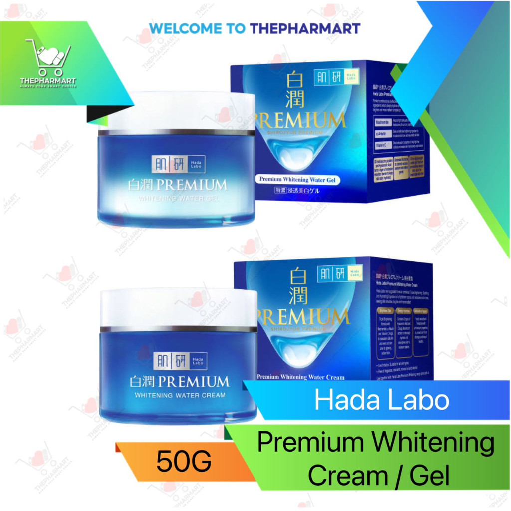 Hada Labo Premium Whitening Water Cream / Hada Labo Whitening Water Gel (50G) | Shopee Malaysia