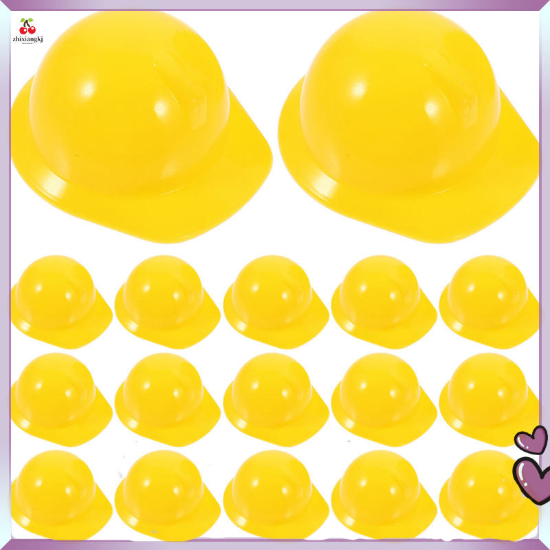 Class E Hard Hat Mini Construction Small Chickens Helmets Safety Doll ...