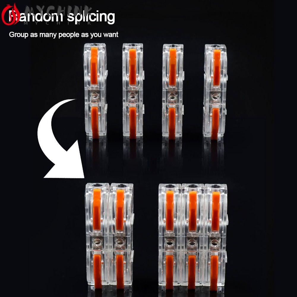 CHINK Wire Connector, Mini Universal Compact Quick Terminal Block ...