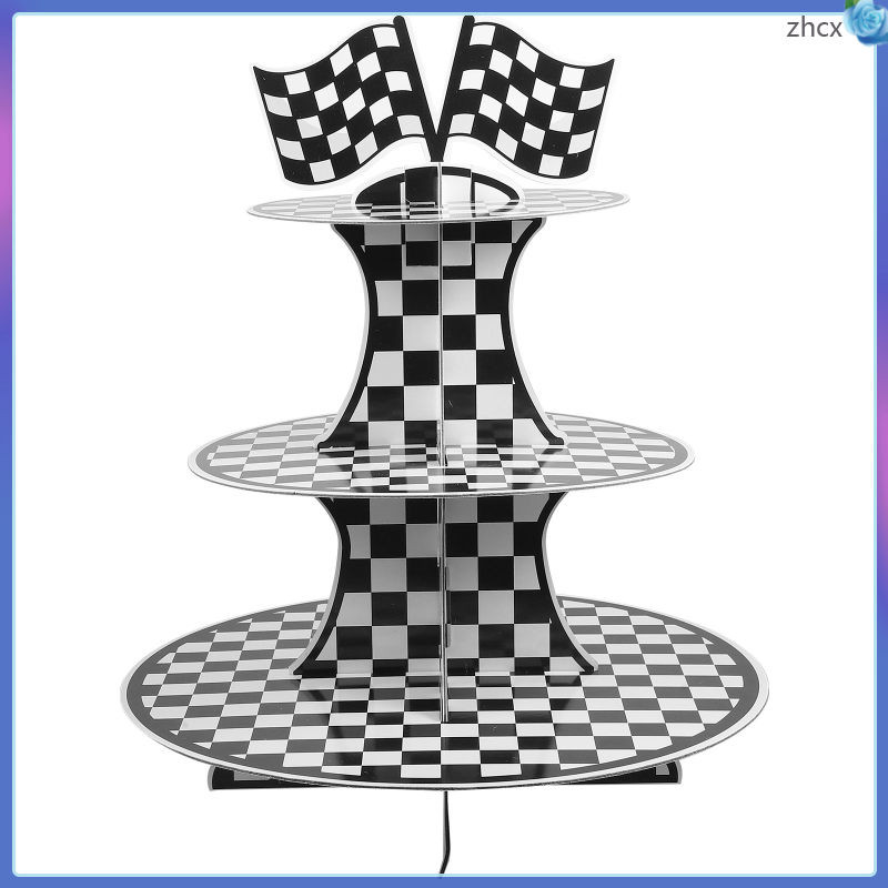 Show Rack 3 Tiered Serving Tray Cupcake Display Stand Large Stands ...