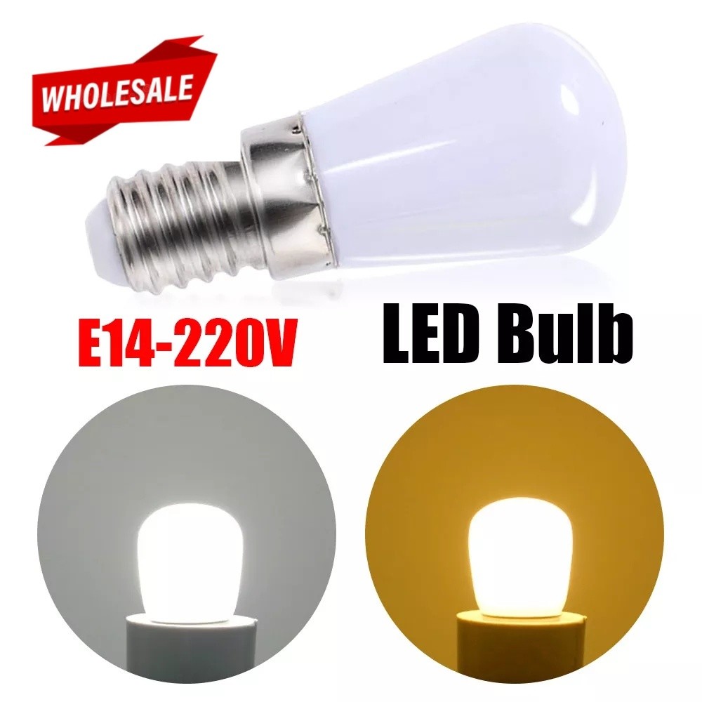 (BC) E14 Mini Refrigerator Bulb LED Spotlight Bulbs Cabinets Sewing ...