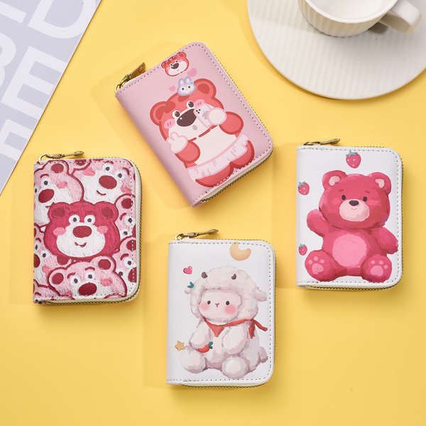 beg duit wanita wallet woman small cute Beg Kad Kartun Beruang ...