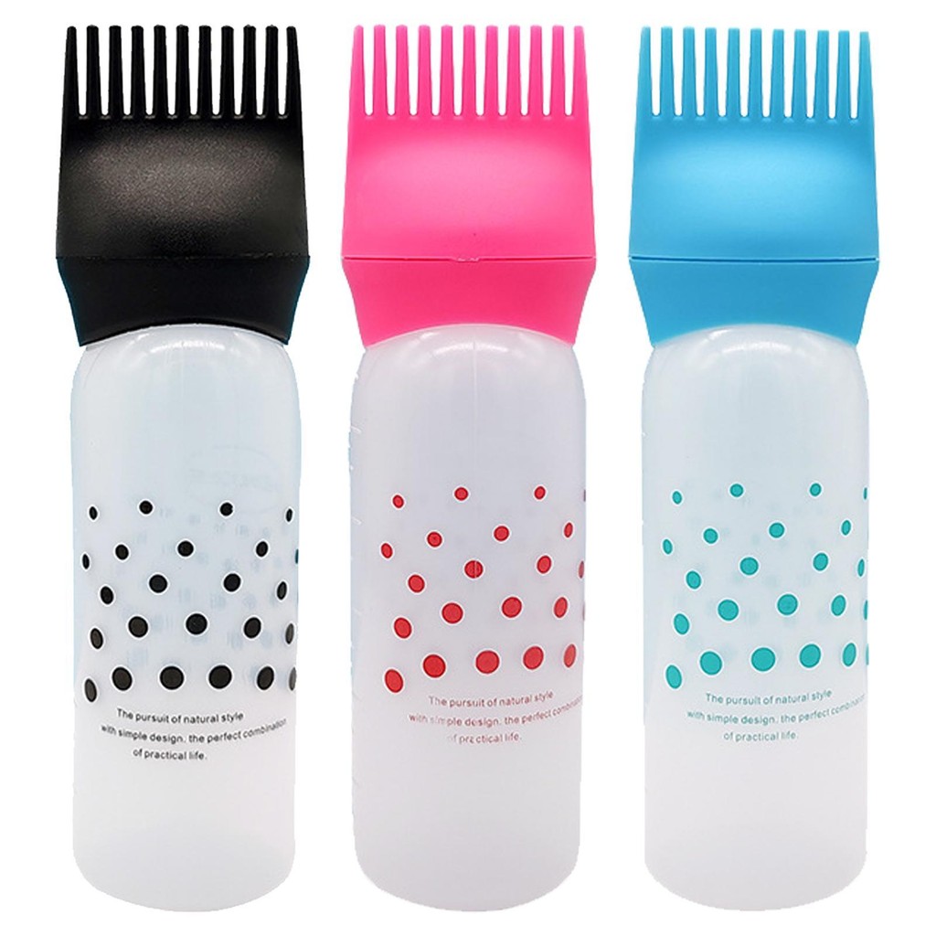 Scalp Applicator Comb Bottle Applicator Brush Hair Oiling Applicator ...