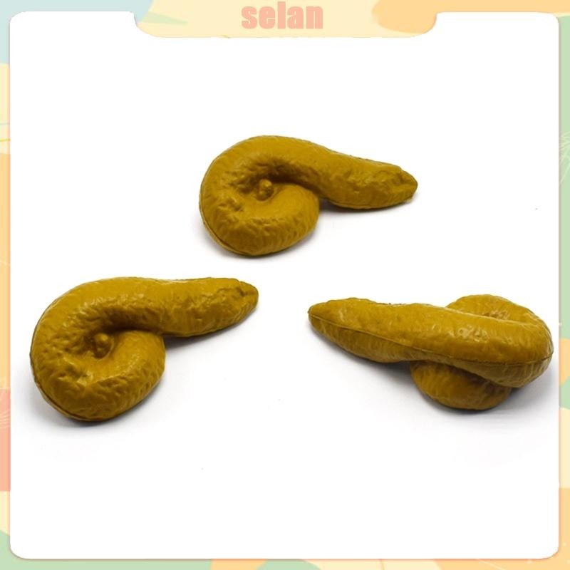 SELAN False Turd 6-Shape Design Realistic Disgusting Turd Prank Ordure ...