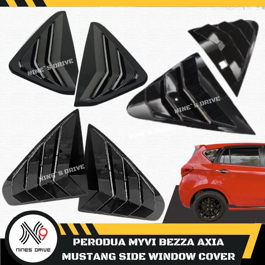 PERODUA MYVI BEZZA AXIA PROTON X50 2018 - 2024 3D MUSTANG Rear Side ...