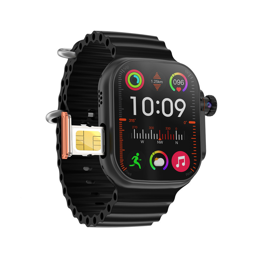 Cellular Version Watch Ultra2 Smart Watch SIM Card And WiFi 4G Android ...