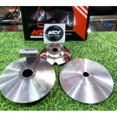 ( BERRY RED ) N-20 NCY RACING SCOOTER TEFLON RACING FRONT PULLEY + AL ...