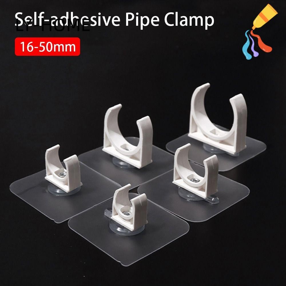 LY-HOME 1/5Pcs Self-adhesive Pipe Clamp, Punch-free Garden Irrigation ...