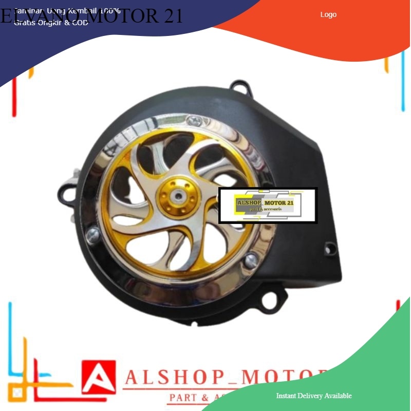 MESIN Close the engine fan cover for the bigproject spiner set, croem ...