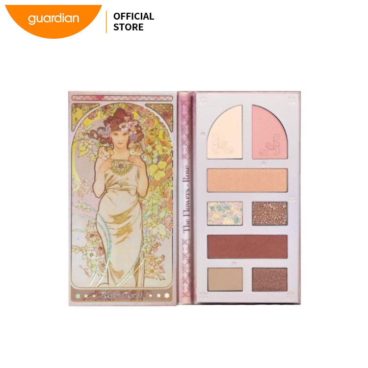 Millefee Eyeshadow Lady Flower Multi-Use Palette 03 Rose | Shopee Malaysia