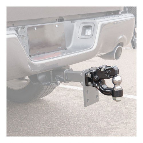 HEAVY DUTY 8 TON BALL COMBO PINTLE HOOK TOW HOOK HITCH TOWING 4WD TRUCK ...