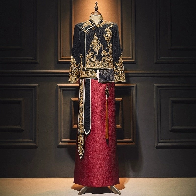 [Recommended By the Editor] Chinese Style Xiuhe Clothing Groom Men's ...