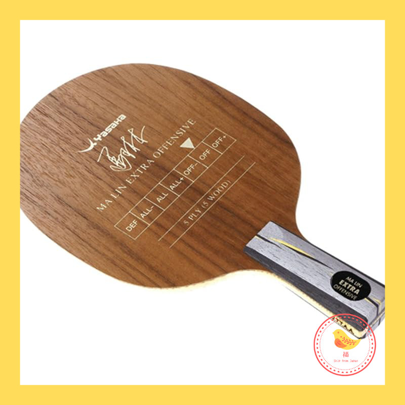 Yasaka Table Tennis Paddle - Ma Lin Extra Offensive Model YM26 (Chinese ...