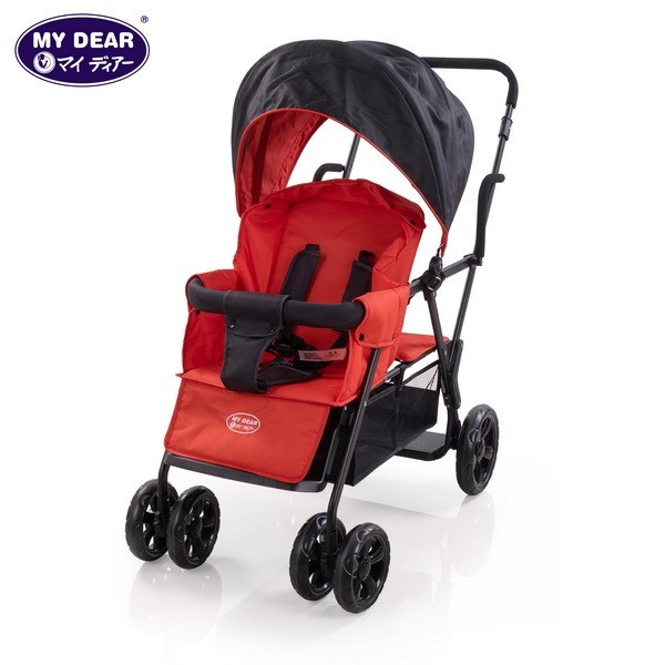 MY DEAR HAPPY RIDER TANDEM STROLLER 18130 | Shopee Malaysia