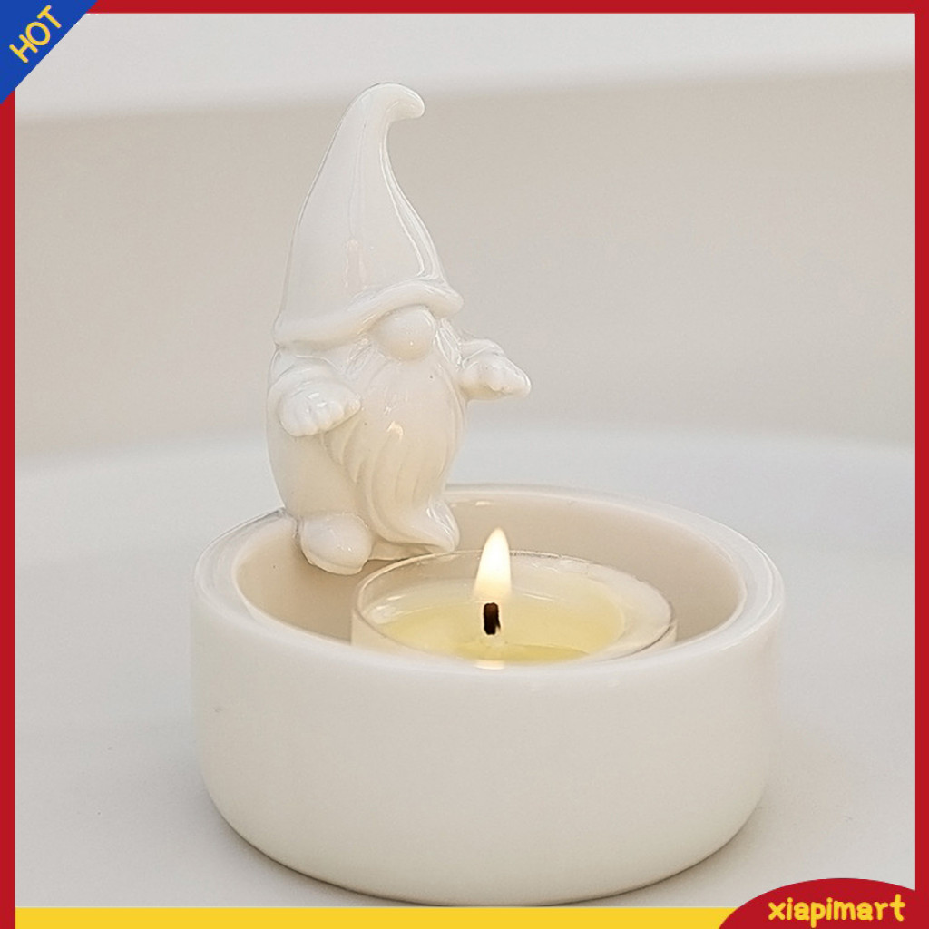 {xiapimart} Faceless Dwarf Candle Holder Tea Light Candle Holder ...
