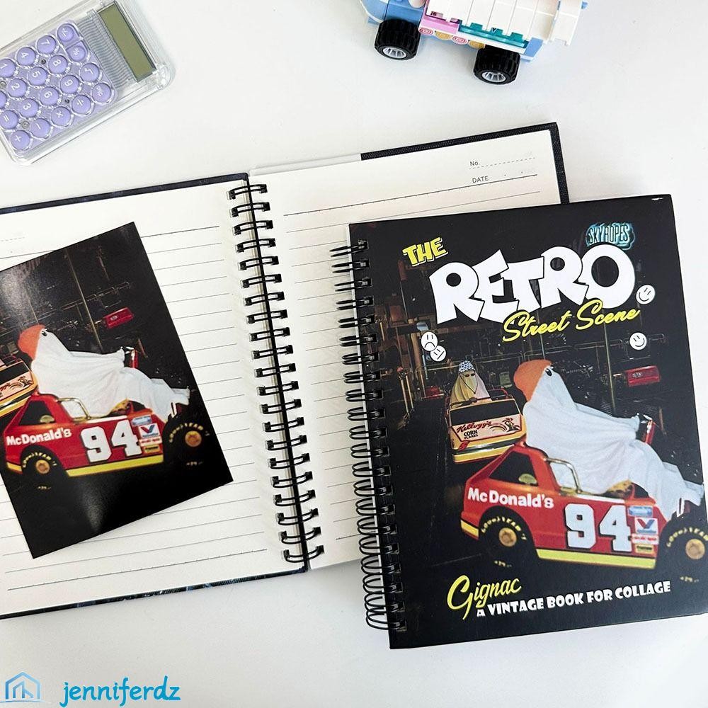 JENNIFERDZ Coil Notebook, Memo Diary Planner Remembering Word American ...