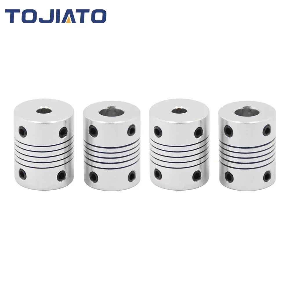 1pcs Flexible Couplings 5/6/6.35/8/10mm For NEMA 17 Stepper Motors Jaw ...
