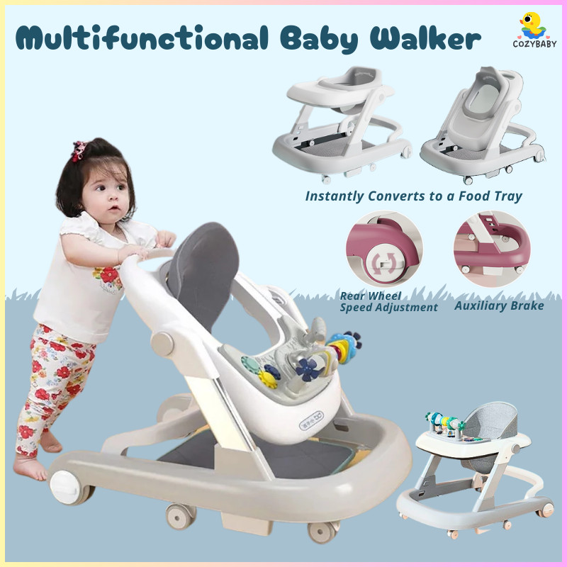 Baby Walker 6in1 Music Anti-O-Leg Foldable Rocking Adjustable Height ...