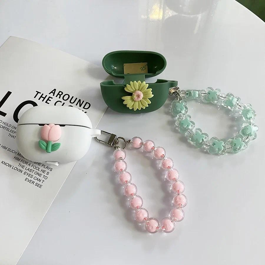 For Baseus Bowie E11 case Bowie E10 Cute Tulips / fashion Daisy Flower ...