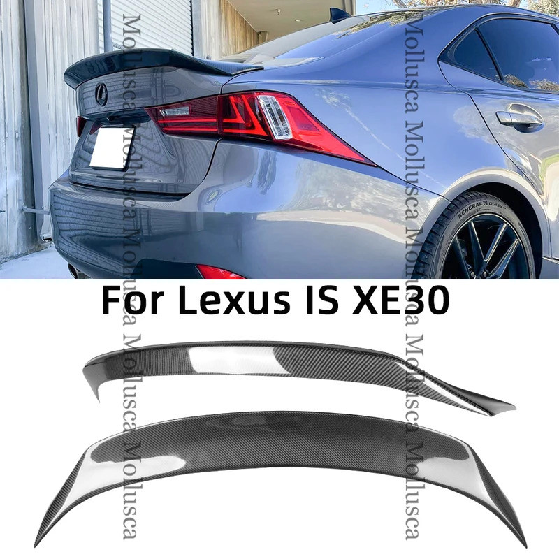 For Lexus IS E3 3rd generation CT1 Style Carbon fiber Rear Spoiler ...