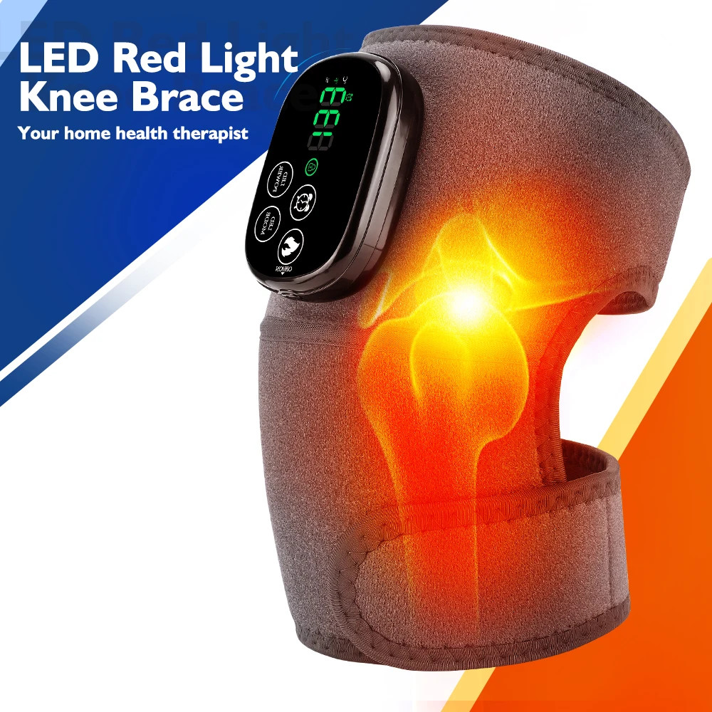 Infrared Red Light Therapy Knee Brace Heating Leg Joint Shoulder Elbow ...