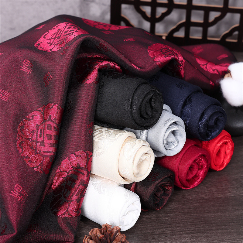 Fu Group Jacquard Satin Fabric Ancient Costume Hanfu Costume Palace ...