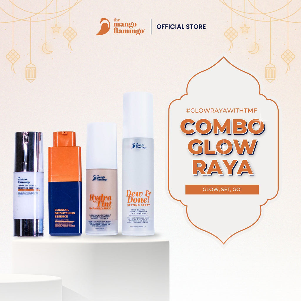 Combo Glow Raya (GRRS + CBE + HTUV + DDSP + FREE 3 PCS MASK) | Shopee ...
