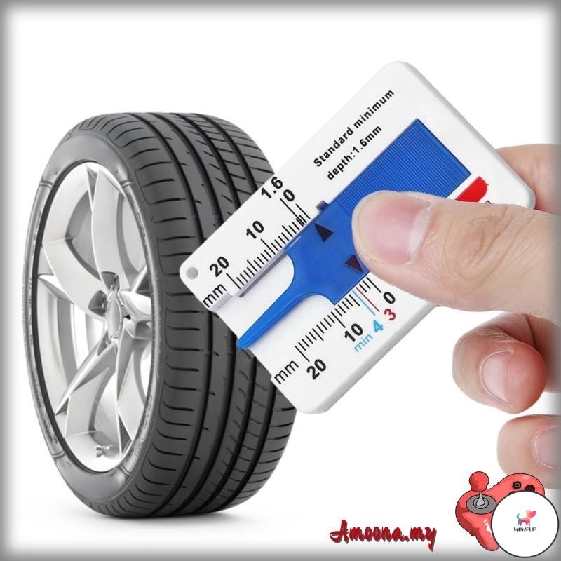 YGS Tire Tread Depth Gauge Car Tire Tread Meter Measurer Accuracy Tyre ...