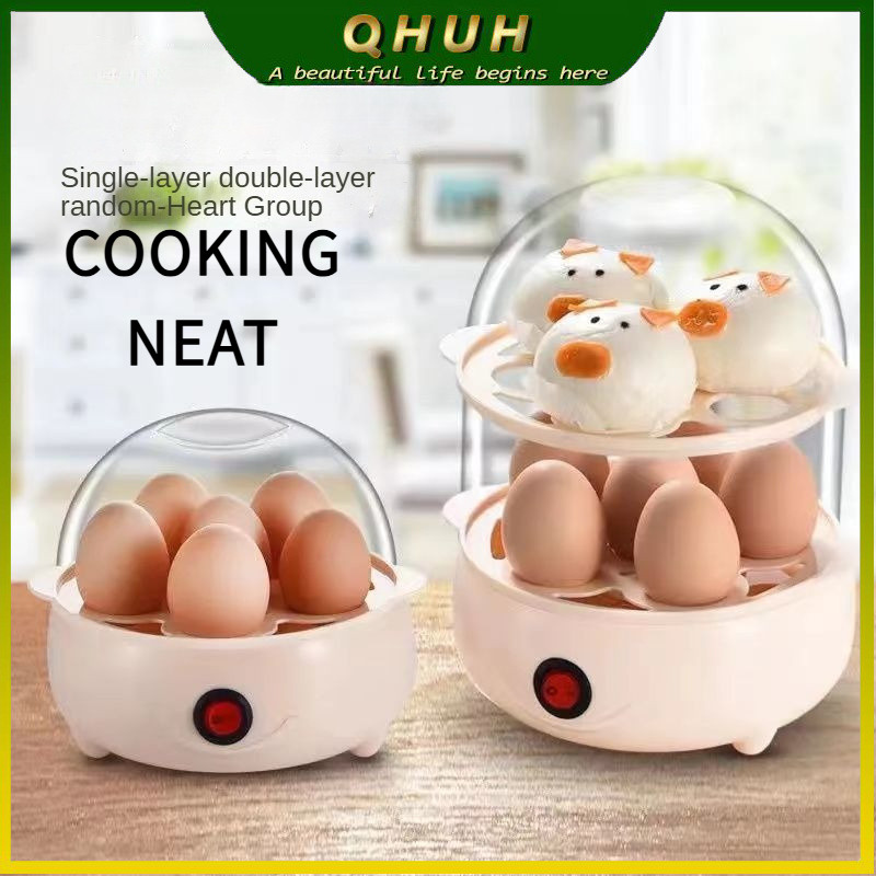 Automatic power-off egg cooker, home egg steamer, mini egg cooker for ...