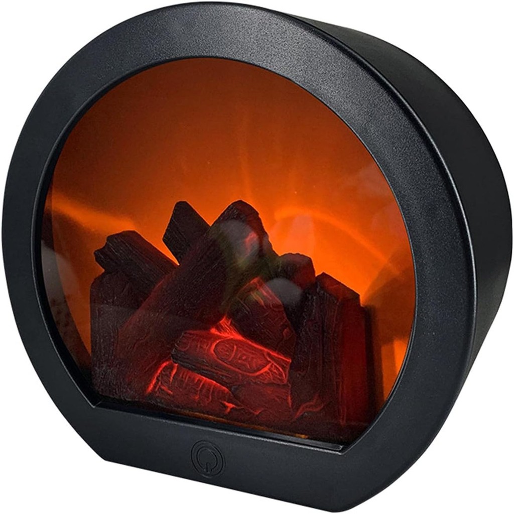 Electronic Fireplace Lantern Desktop Fireplace Fireplace Lantern ...