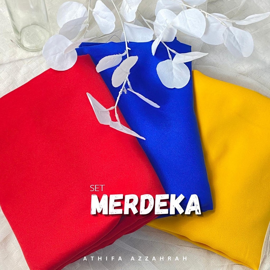 SET MERDEKA KAIN PASANG HARI KEMERDEKAAN 2025 | Shopee Malaysia