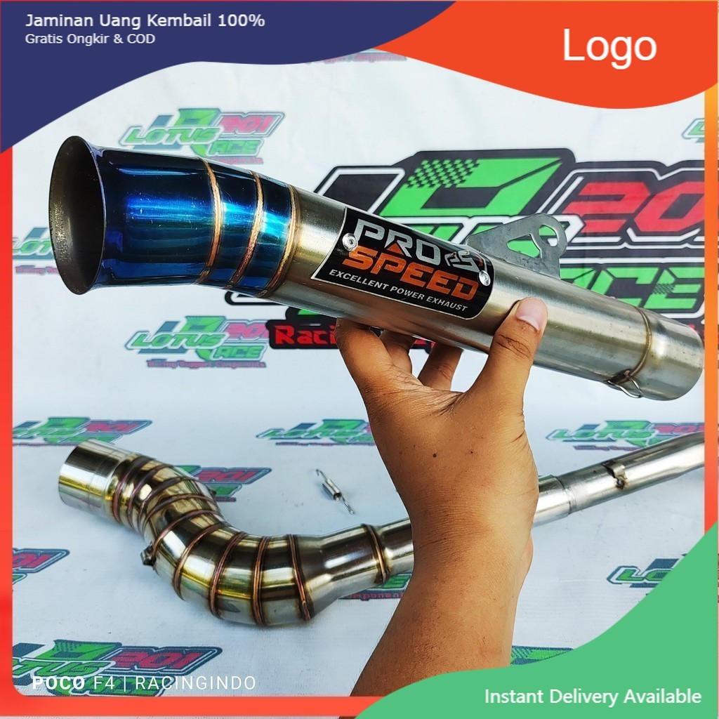 BLUE TIP EXHAUST PRO SPEED PROSPEED SUPER OPEN 51 MM FOR Ex5 Dream ...