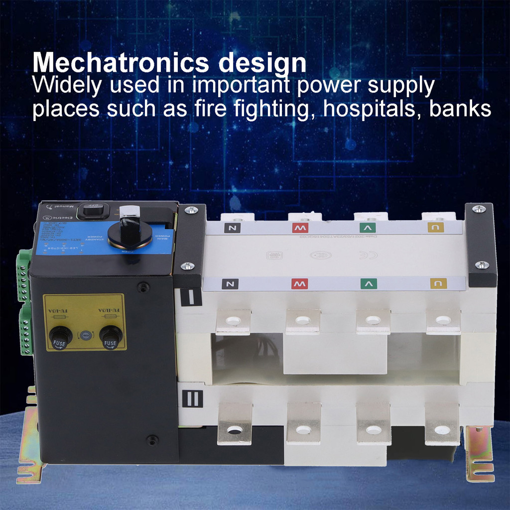 Dual Power Automatic Transfer Switch Intelligent Isolation Generator ...
