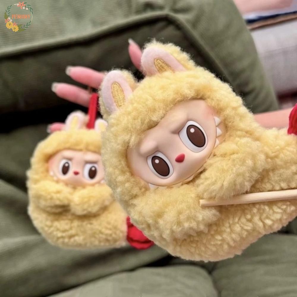 PEWANY Tempura Labubu Figure Doll, Chicken Leg Popmart Fried Shrimp ...