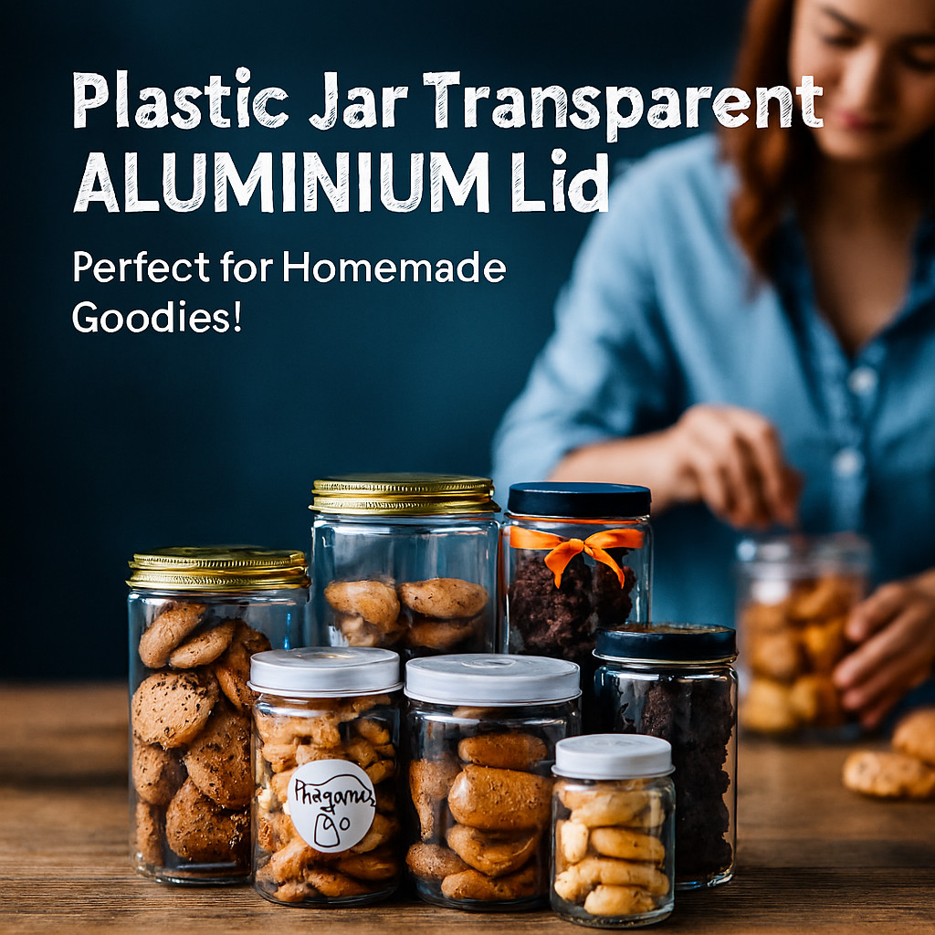 (Balang Simpan Choco Homemade) Transparent Plastik Jar Mudah Untuk ...