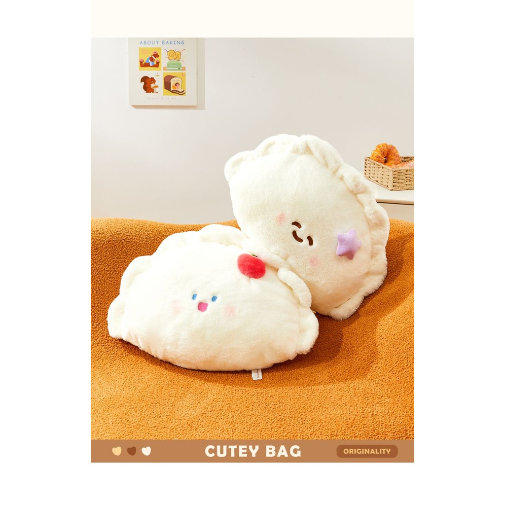 The GreenParty Cute Dumpling Pillow Doll Sleeping Pillow Birthday Gift ...