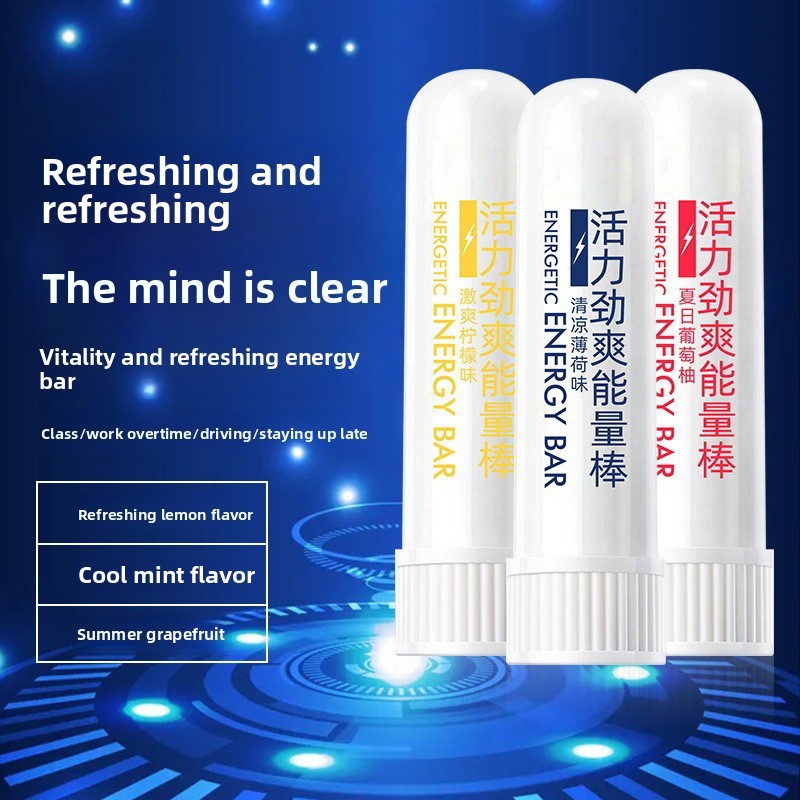 Drive Revive Nasal Stick - Menthol Inhaler for Energy & Sinus Relief ...