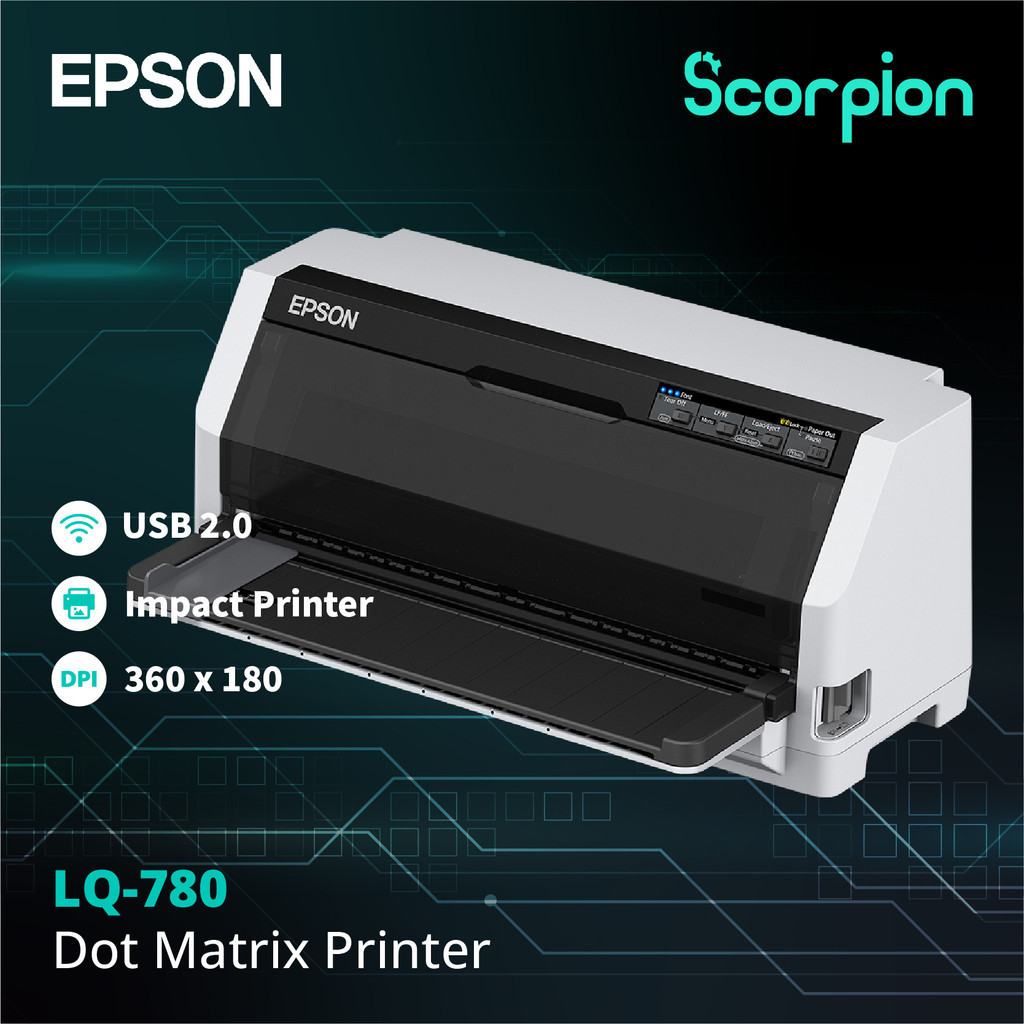 Epson LQ-780 24-Pin Dot Matrix Printer | Shopee Malaysia