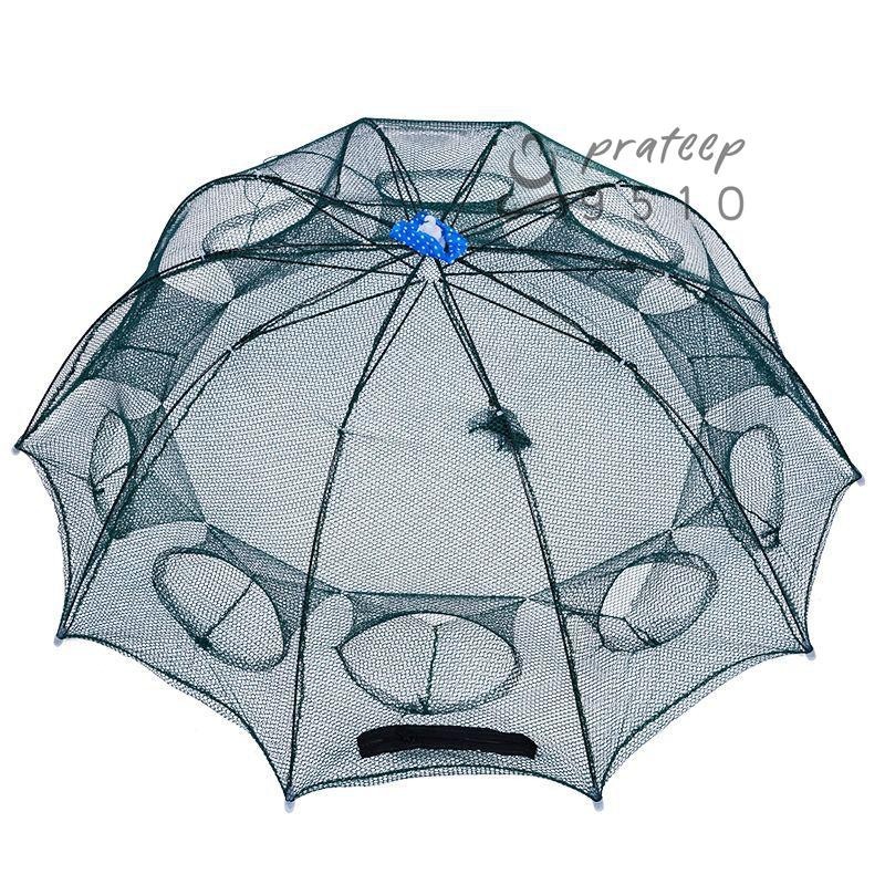 Fish Trap Shrimp Net 4 6 8 10 Foldable Compartments Convenient To Store ...