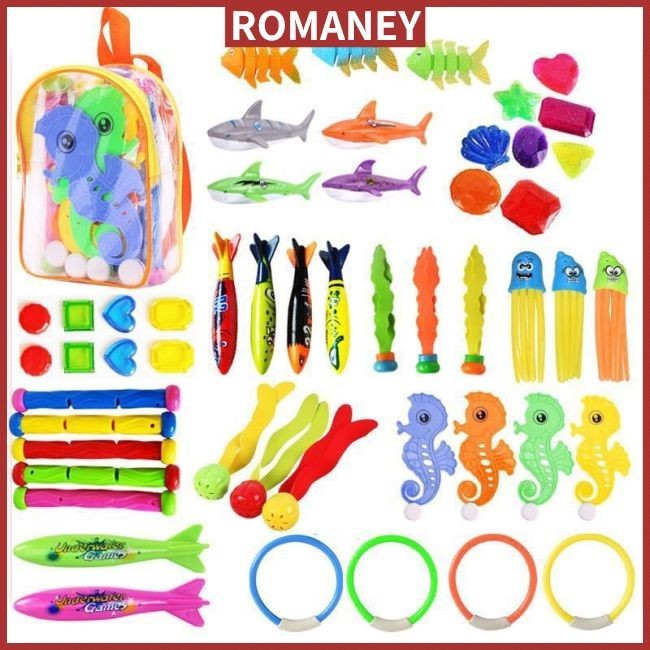 TU Summer Throwing Toy Funny Swimming Pool Diving Game Toys for ...