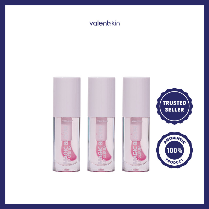 Valent Skin - Triple Magic Bloom Color Changing Lip Serum | Shopee Malaysia